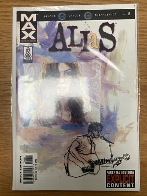 Alias #8 (Jessica Jones) June 2002 Bendis/Gaydos Marvel Max Comics | eBay