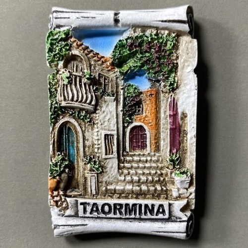 Taormina Sicily Italy Travel Gift Souvenir 3D Resin Refrigerator Fridge ...
