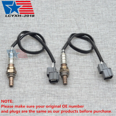 2PCS O2 Oxygen Sensor Up & Downstream For 1997 98 99 00 2001 Honda CR-V ...