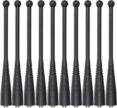 10*NAE6549 Whip Antenna UHF 403-520MHz 5.2 Inch for XTS1500 XTS250 Two ...