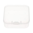 1x Storage Container Box 5.5x5.5x2cm for DIY Art Craft Accessor Jewelry ...