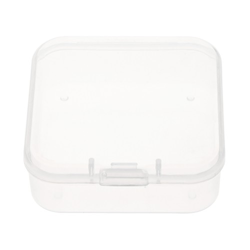 1x Storage Container Box 5.5x5.5x2cm for DIY Art Craft Accessor Jewelry ...