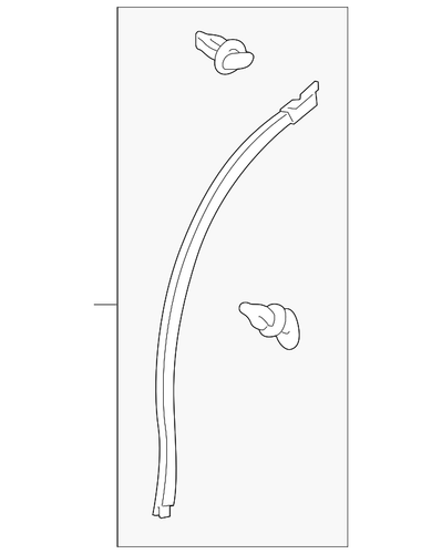 Genuine Toyota Weatherstrip 67887-0E050 | eBay