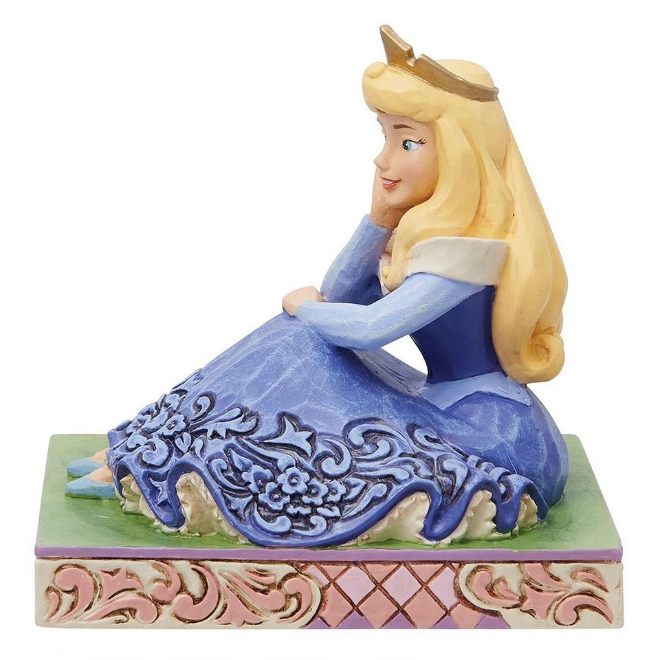 Jim Shore Disney Traditions Princess Aurora Sitting Figurine 8.5cm ...