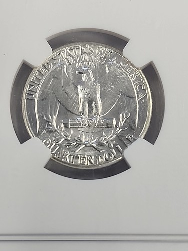 1963 25c Silver Quater Ngc Unc Dtails [Obv.wheel Mark] | eBay