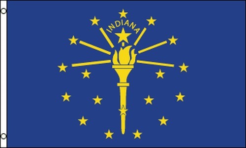 Indiana State Flag Large 3x5 ft Banner Hoosier | eBay