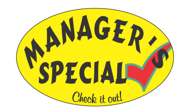 Manager Special 2” X 1.25” LABELS 500 PER ROLL GREAT STICKERS | eBay