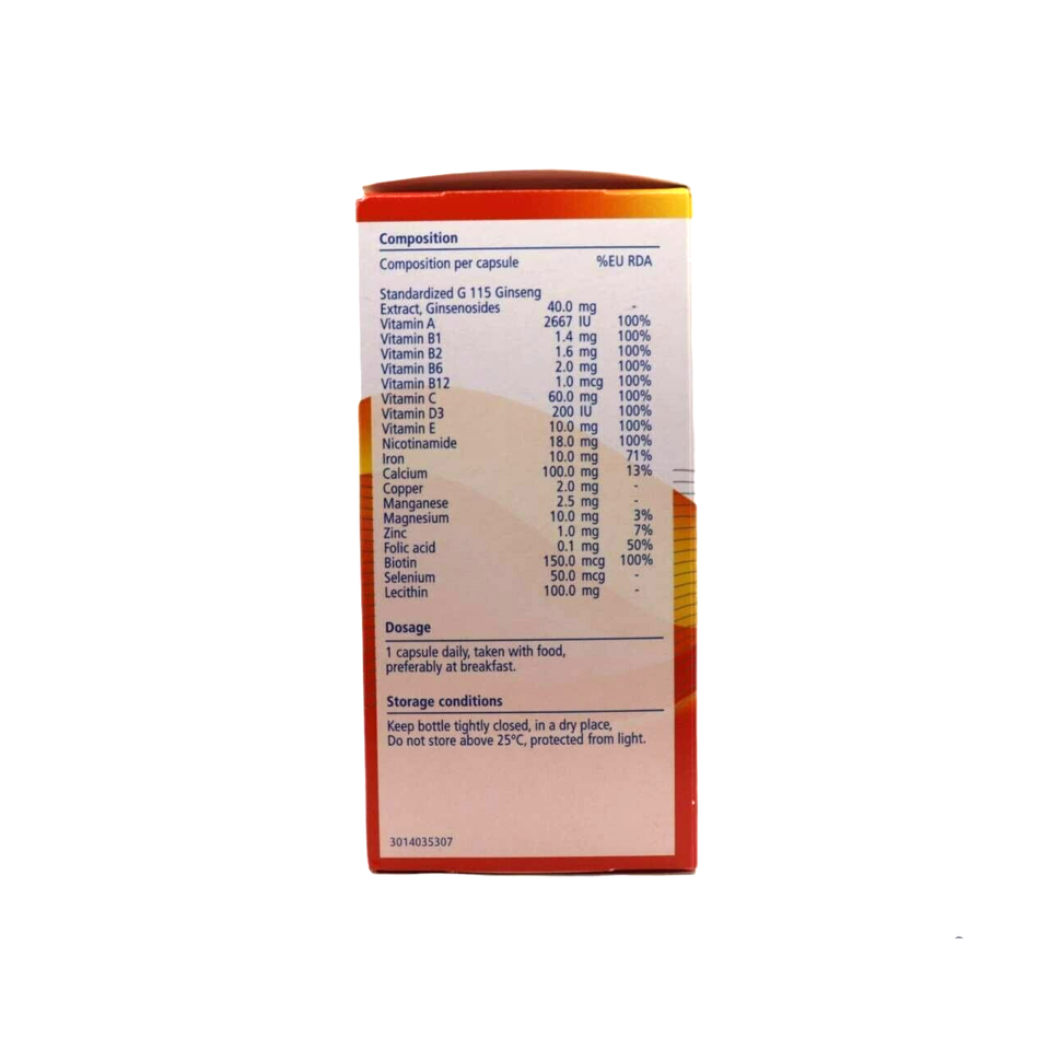 Pharmaton Ginseng G115 Ginseng Extract Multivitamin Mineral 100 caps | eBay