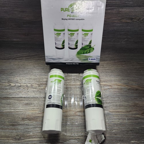 Pure Green Water Filter PG-8001 NSF Certified Maytag UKF8001 UKF8001A 2 ...