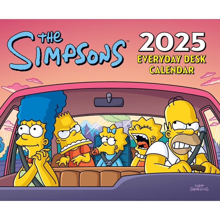 ~ 2025 The Simpsons Calendar ~ The Simpsons 2025 Boxed Calendar ~ | eBay