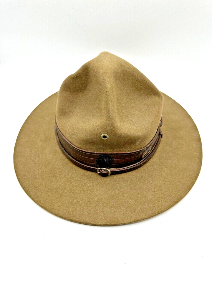 Vintage 1940's Boy Scouts of America Official Scout Master Campaign Hat ...
