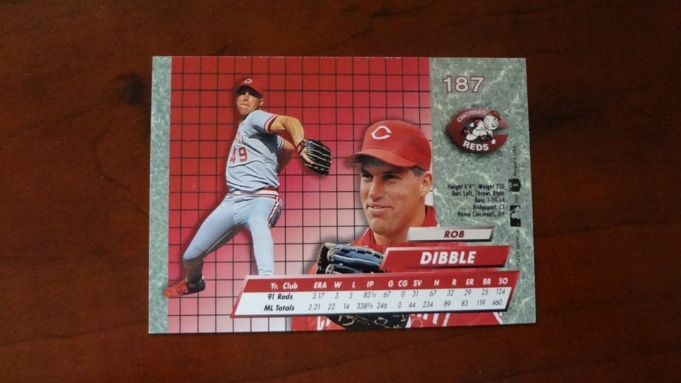 1992 FLEER ULTRA # 187 ROB DIBBLE BASEBALL CARD | eBay