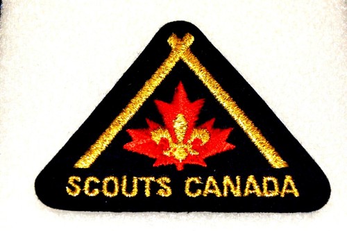 SCOUTS CANADA TRIANGLE Crest Swiss Cut Edge NOS New Old Stock SD30 | eBay
