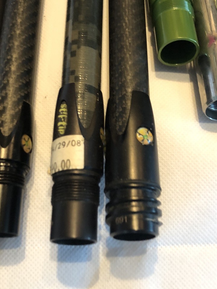 Lot of 8 Stiffi Carbon Fiber Barrel Dye Cp And JJ Paintball Gun Barrels ...