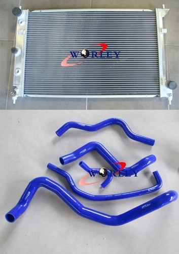 3Row Radiator For Ford BA BF Falcon XR8 5.4L Fairmont 10/02-4/08 & BLUE ...