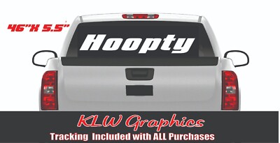 Hoopty Decal Sticker Low Lifted Drift Turbo Boost JDM Diesel Truck 7.3 ...
