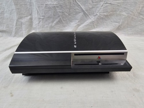 SONY PLAYSTATION 3 PS3 40GB CONSOLE FAT FATTY SYSTEM W/ 2.0 SOFTWARE ...