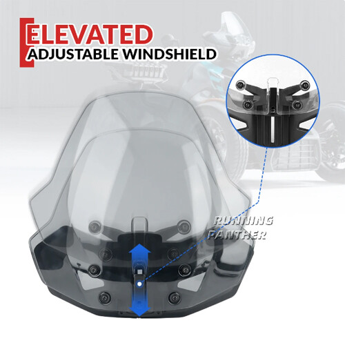 For Can-Am Sport Ryker 600 900 ACE Edition Motorcycle Windshield ...
