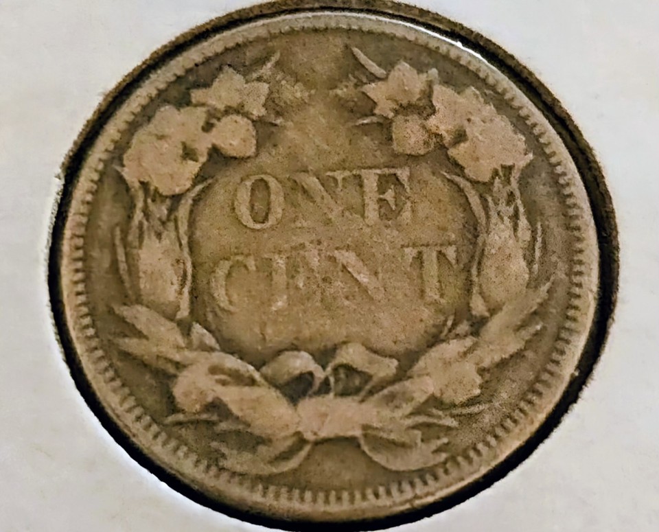 1857 one cent & 1864 two cent copper U.S. coins | eBay