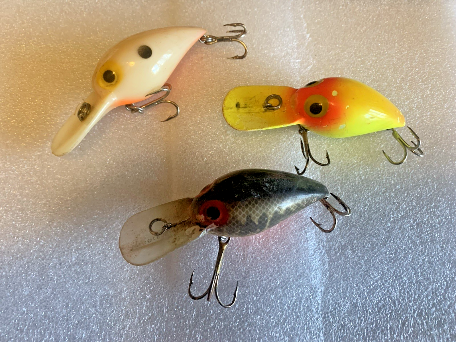 Vintage Wiggle Wart Fishing Lures. Lot of 3. | eBay