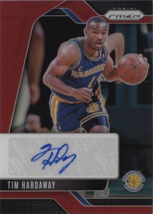 2024-25 Panini Prizm - Signatures Tim Hardaway #SIG-THW Red Prizm /99 ...