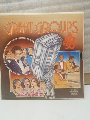 Great Groups of the 40s & 50s Box Set RCA Records DML5-0311 | eBay