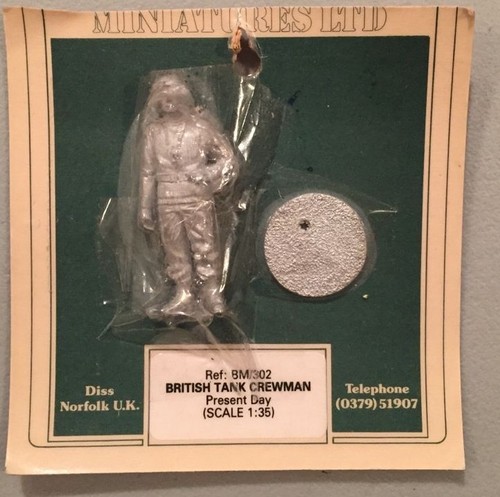 Barton Miniatures 1:35 British Tank Crewman Present Day BM/302 | eBay