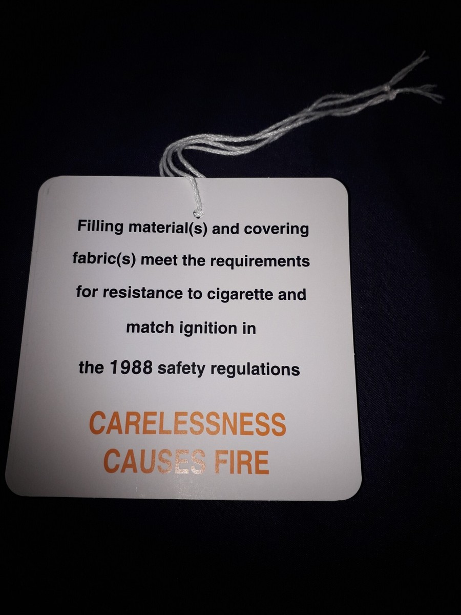 Fire Retardant Labels For Furniture Fire Safety Labels For Furniture ...