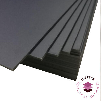 Styrene Sheets - Plasticard (HIPS) A4 Plastic Sheets Gloss Black 0.5mm ...