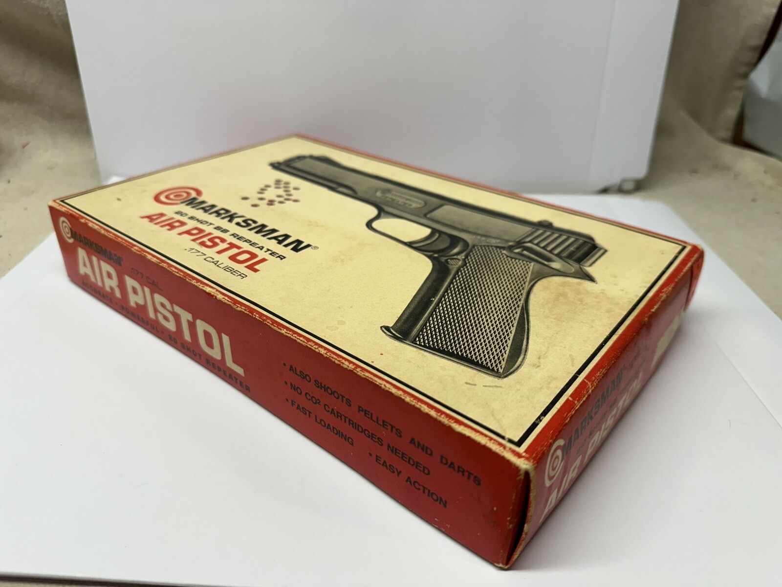 Vintage 1972 Marksman 1010 Air Pistol 20 BB Repeater for sale online | eBay
