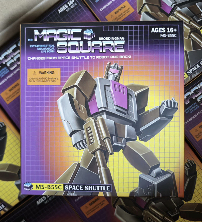 New Transforms Toy Magic Square MS-B55C Space Shuttle Blastoff New Ver ...