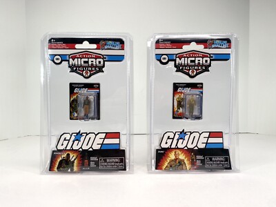 Lot Of 2x World’s Smallest Action Micro Figures G.I. Joe Duke ...