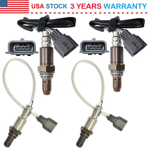 4PCS Oxygen O2 Sensor For 2017-2019 Nissan TITAN Armada 5.6L Upstream ...