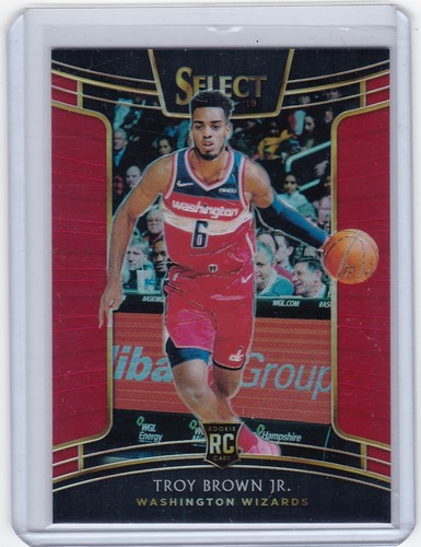 2018-19 Panini Select Red Prizm #47 Troy Brown Jr 169/199 RC Rookie ...