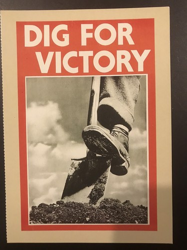 POSTCARD OF WW II BRITISH POSTERS- DIG FOR VICTORY | eBay