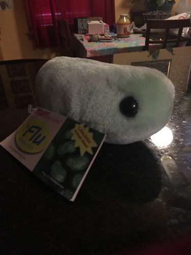 Giant Microbes Light Green The Flu Orthomyxovirus Stuffed Plush Toy ...
