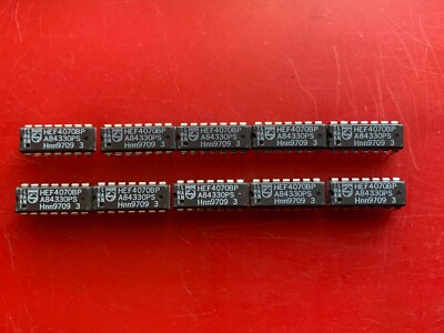 10x HEF4070BP PHILIPS IC GATE XOR 4 CHANNEL 2-INP 14 PIN DIP | eBay