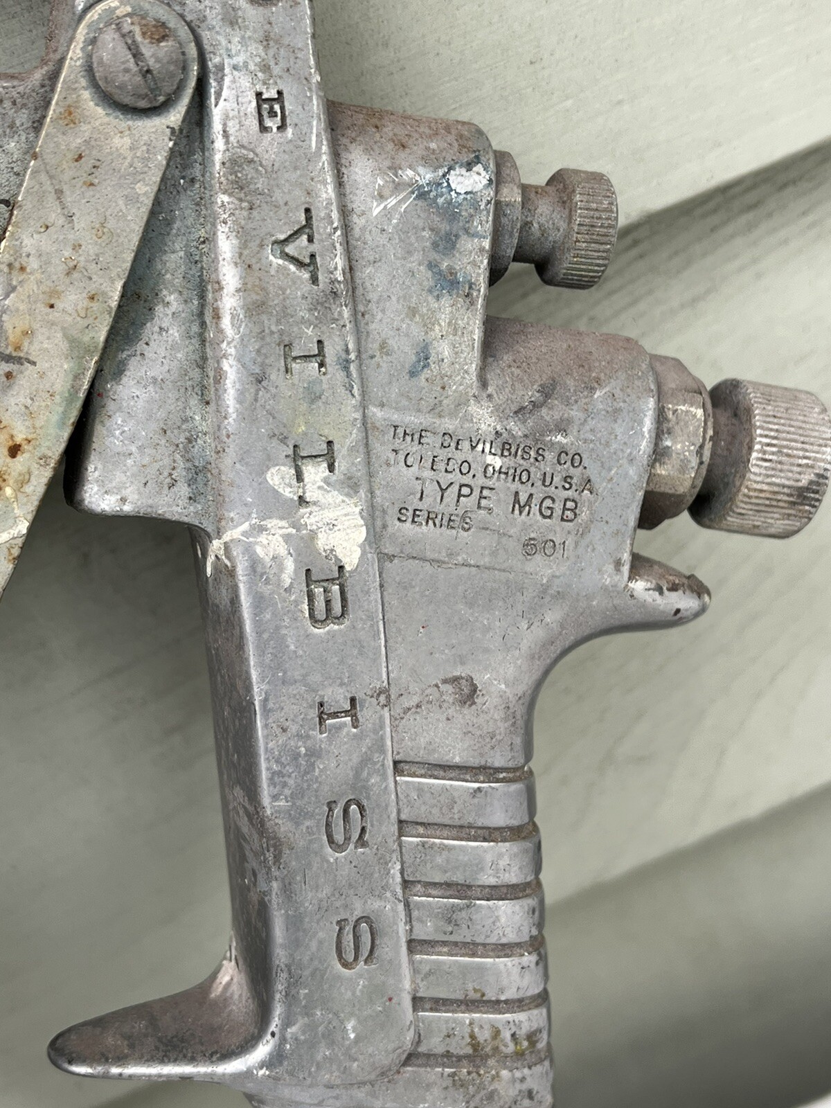 Vintage Devilbiss Spray Gun Type-MBC 735219 With Bink’s Cup for sale ...