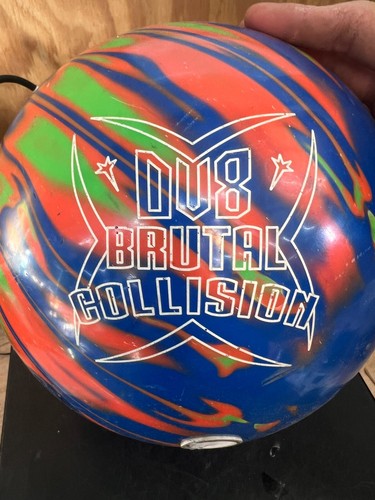 DV8 Brutal Collision BOWLING ball 14 lb Slotted/Drilled | eBay