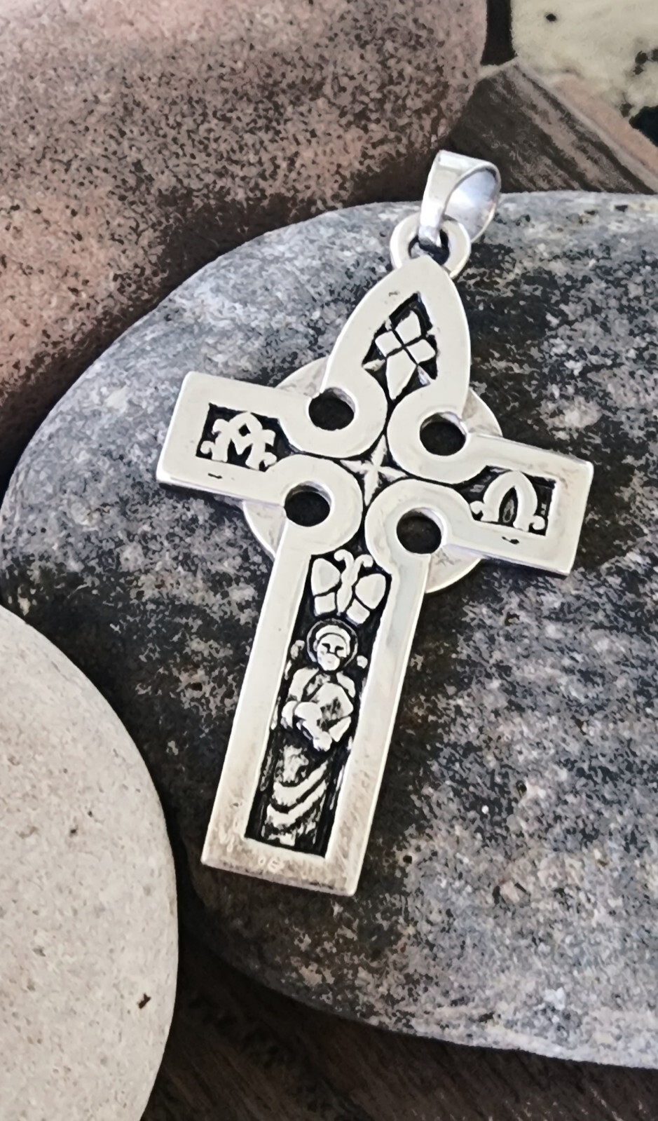 RARE James Avery Alpha and Omega Butterfly Cross Pend… - Gem