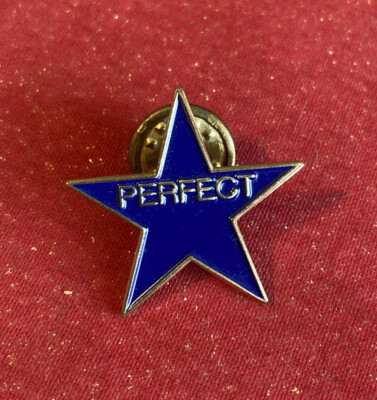 Vintage Pinsource Perfect Blue Star Pin Made in Taiwan | eBay