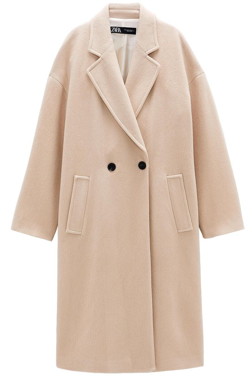 Zara Women Oversized Cotton Coat Beige 8305/275 Size S | eBay Zara Women Oversized Cotton Coat Beige 8305/275 Size S | eBay