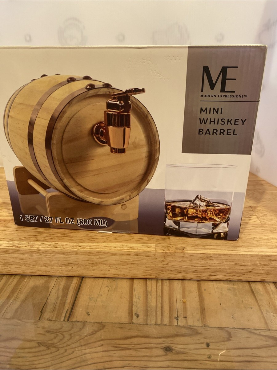 Miniature Whiskey Barrel Mini Whiskey Vat 2,2 Liter Houten Vaatje
