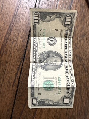 Rare 100 dollar bill | eBay