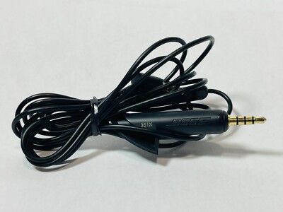 Original Bose Audio Cable Cord Lead 3.5mm Jack For QC15 / Quietcomfort ...