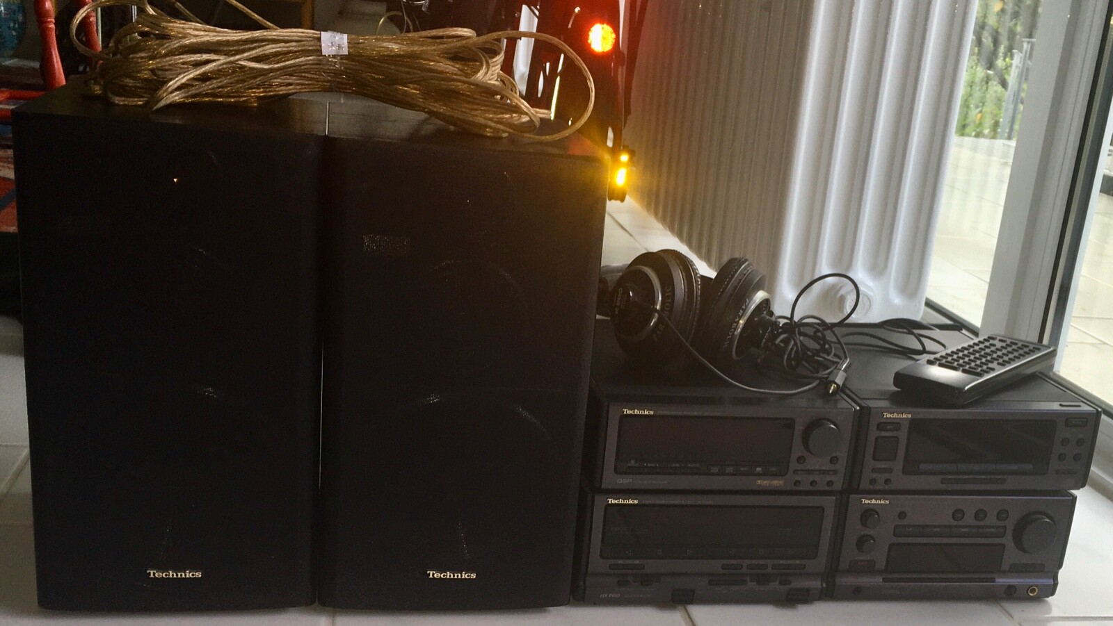 TECHNICS SC-CH900 CD Kassetten Mini Stereoanlage mit Boxen Kopfhörer KOMPLETT | eBay