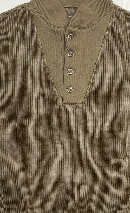 Filson Cotton Henley Guide Sweater 20154341 CC Olive Dark Army Green ...