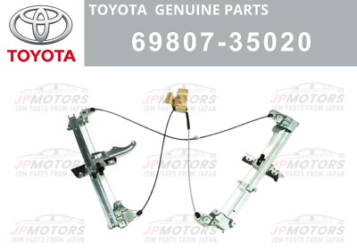 TOYOTA Genuine 4RUNNER 2003-09 Tailgate Power Window Regulator 69807 ...