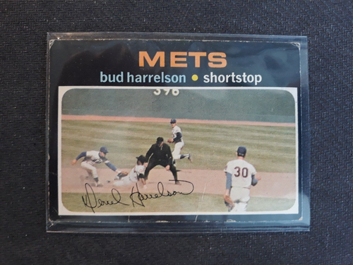 1971 Topps Baseball #355 Bud Harrelson with Nolan Ryan Showing New York ...