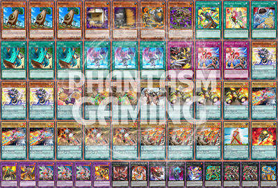 Metalfoes Deck Zoodiac Drident Tigermortar Cyber Dragon Nova Yugioh | eBay